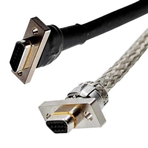 Micro D Cable Assembly Ql Custom Over Molding Cable