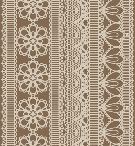 Brown Lace Wallpaper Brown Lacing Brown Lace Pattern Design Lace