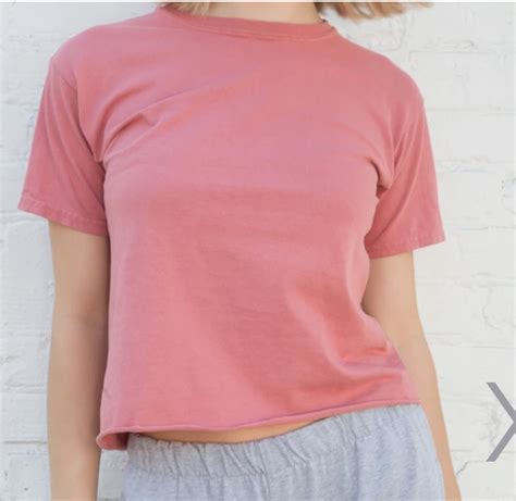 Basic Crop Tee Clothes Tops Crop Tee