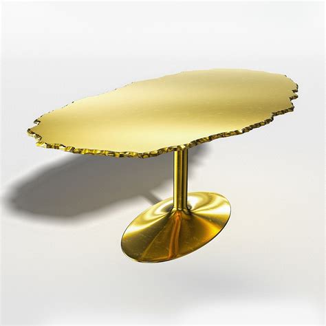 Edra Ella Gold Egeo Model Turbosquid 1421088