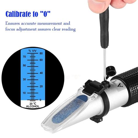 Alcohol Refractometer For Spirit Alcohol Volume Pe Grandado