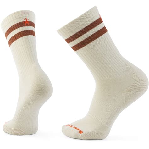 Smartwool Everyday Athletic Striped Crew Socken 100 Natural Bike24