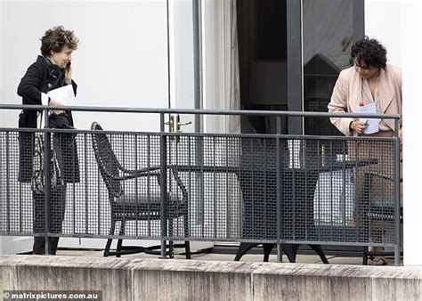 Deborah Mailman And Rachel Griffiths Filming Scenes For Season Two Of