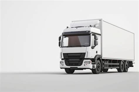 Imagen Realista Del Camión De Transporte Imagen Premium Generada Con Ia