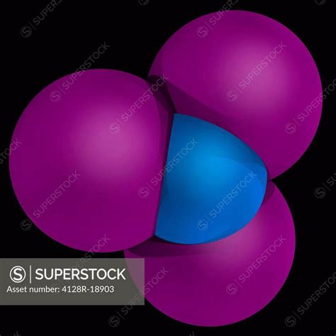 Nitrogen Triiodide Molecular Model Highly Shocksensitive Explosive