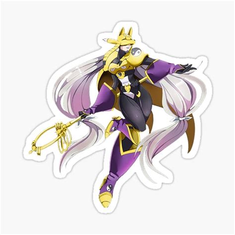 Sakuyamon Sticker For Sale By Latiendadeangel Redbubble