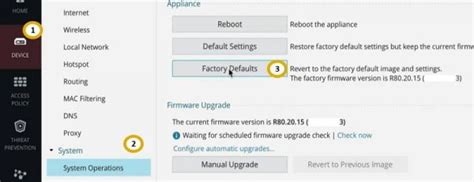How To Reset Checkpoint Firewall With The Default Factory Settings