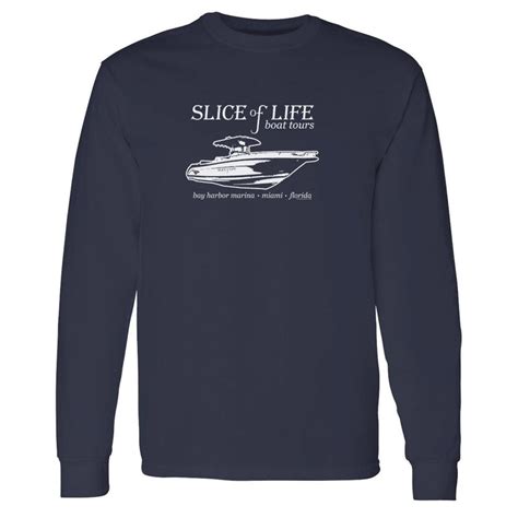 Dexter Slice Of Life Boat Tours Adult Long Sleeve T Shirt Paramount Shop