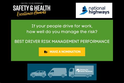Best Driver Risk Management Deadline Extended For Entries Driving For Better Business