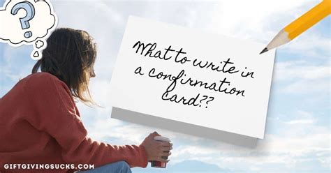 Perfect Confirmation Wish Ideas For Cards