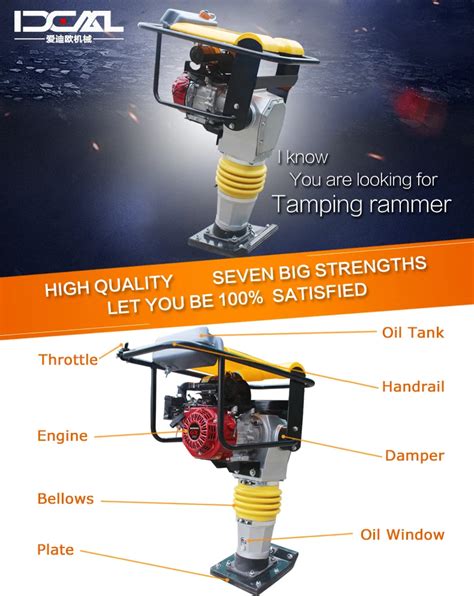 Tamper Compactor Wacker Concrete Vibrator Proctor Mould And Rammer Products From Henan Ideal