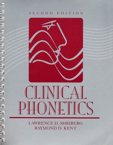 Clinical Phonetics 2nd Edition 9780024102133 Medicine And Health