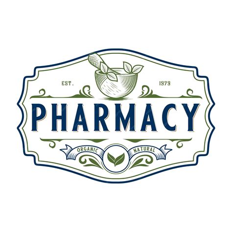 Premium Vector Apothecary Vintage Retro Logo