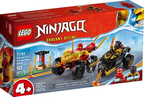 Lego Ninjago Set 71789 Kai And Rass Car And Bike Battle Best Price