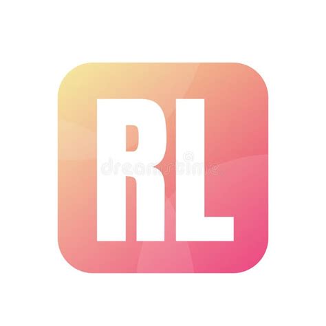 Rl Letter Logo Stock Illustrations 1537 Rl Letter Logo Stock