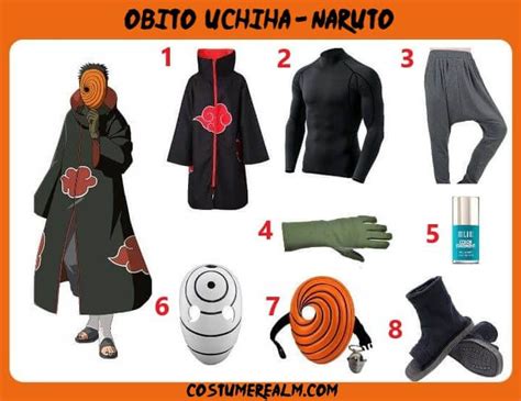 Obito Uchiha Costume Artofit