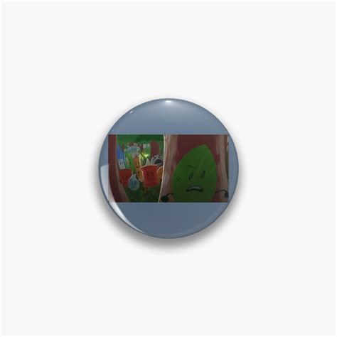 Bfdi Leafy Chase Scene Pin For Sale By Msbonnie Redbubble