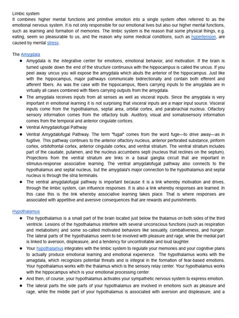 Asd Notes Download Free Pdf Insular Cortex Cerebral Cortex