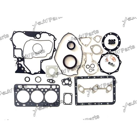 Yem Engine Parts D600 Full Gasket With Cylinder Head Gasket For Kubota
