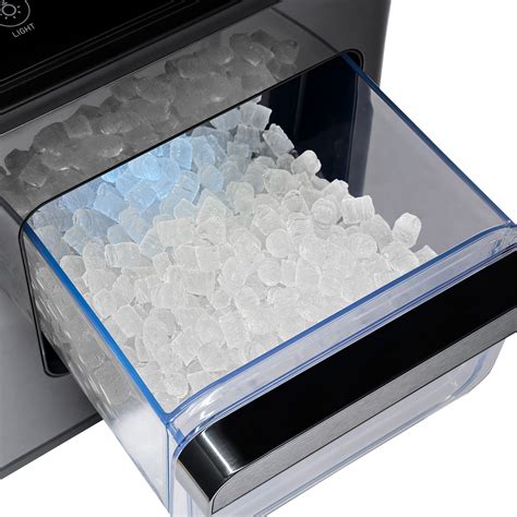 Luma® Countertop Ice Maker Nugget Ice 44 Lbsday Black Stainless