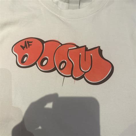 Mf Doom White Tee Fits Like A Large Depop