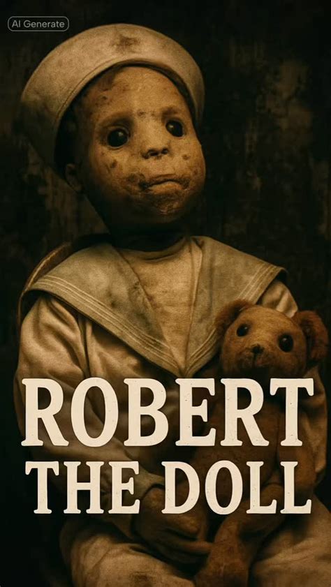 Robert The Doll The Haunted Doll That Moves On Its Own Horror Scary