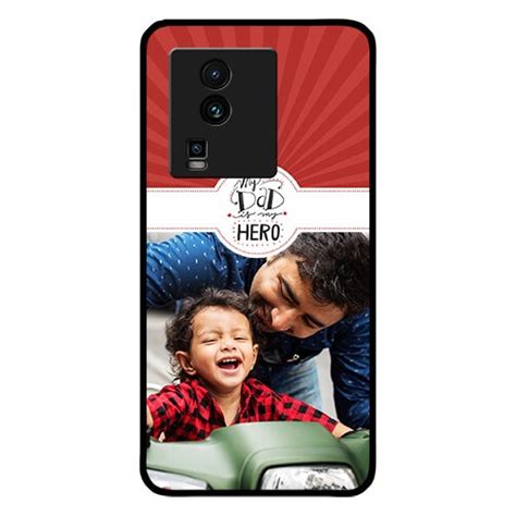 Buy Iqoo Neo 7 5g Photo Printing On Glass Case My Dad Hero Design