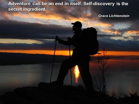 Grace Lichtenstein Adventure Quotes Self Discovery Adventure