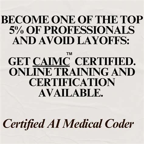 Caimc The Future Of Medical Coding Is Here With Certified Ai Medical Coder Training By Pmbausa