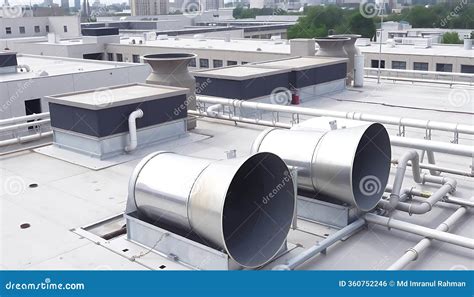 Ventilation Ducts Color Icon Vector Illustration