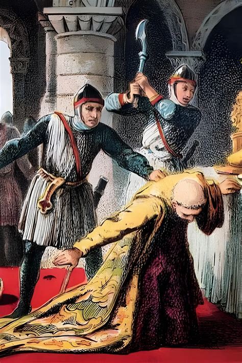 Saint Thomas Becket His Life And Story Saintusdays