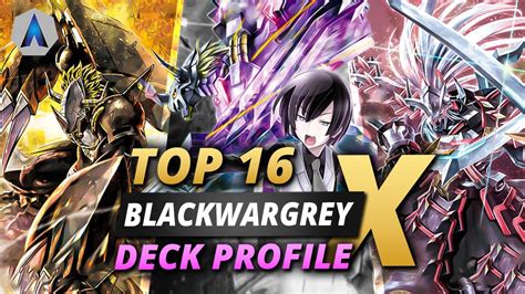 Top 16 Nationals Blackwargreymon X Antibody Deck Profile Digimon Card Game Bt11 Format