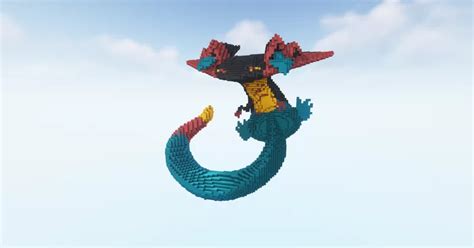 Minecraft Dragapult Statue Download Minecraft Map