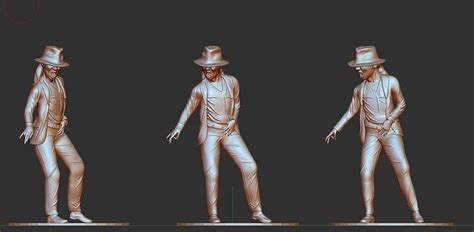 Michael Jackson 3d Model 3d Printable Cgtrader
