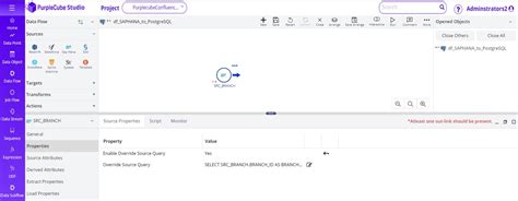 Working With Sap Hana Source Instance Transform