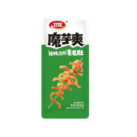 卫龙魔芋爽酸辣味15g20小包风味小吃办公室休闲解馋零食