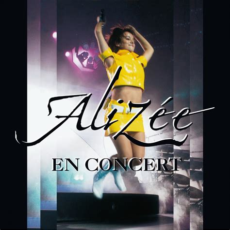 Release “en Concert” By Alizée Cover Art Musicbrainz