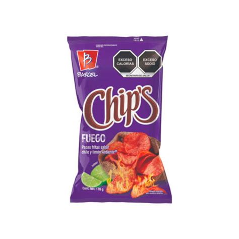 Papas Sabor Fuego Limón Chips De Barcel Smartandfinal