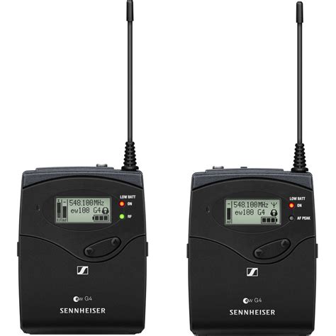 Sistema Microfone Digital Sennheiser EW 100 ENG G4-G Wireless - eMania ...