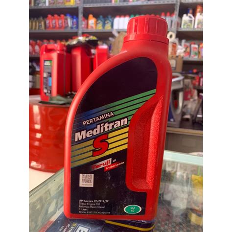 Jual Oli Pertamina Meditran S Sae 40 1l Shopee Indonesia