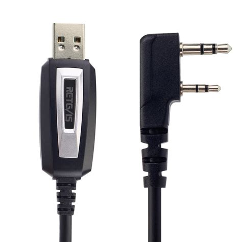 Retevis Tk3107 2 Pin Usb Program Programming Cable Adapter Write