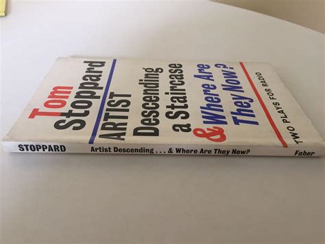 Tom Stoppard Two Faber Paperbound Editions 1973 Both Signed Nice