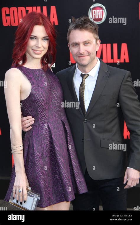 Chloe Dykstra Chris Hardwick 05082014 Los Angeles Premiere Of