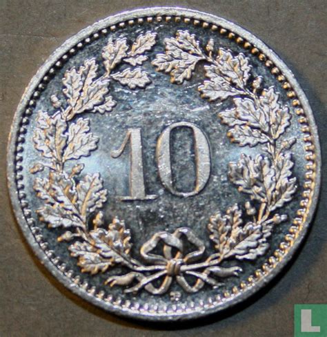 Zwitserland 10 Rappen 2010 Km 27 2010 Zwitserland Lastdodo