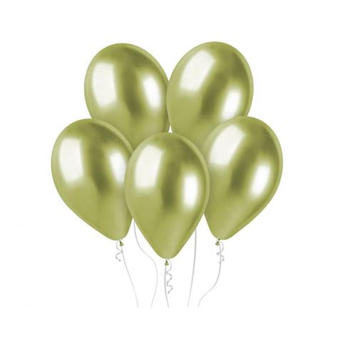 Króm Lufi Kiwi Színben 50dbcs Króm Lufik Latex Gumi Lufik