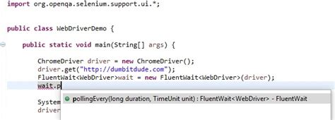 Wait Command In Selenium Webdriver Implicit Wait Explicit Wait And