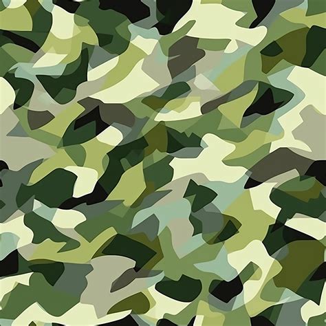 Military Camouflage Army Pattern 3 Quilting Cotton Fabric