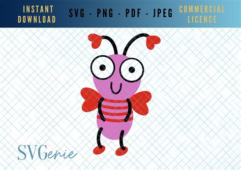 Lovebug Svg Valentines Svg Valentines Bug Svg Love Bug Svg Love Svg