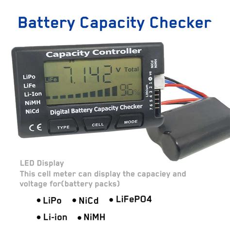 Rc Cellmeter 7 Battery Checker For Lipolifeli Ionnimhnicd