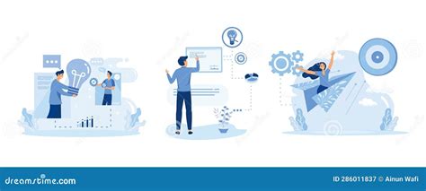 Problem Solving Skills Abstract Concept Vector Illustration Stock
